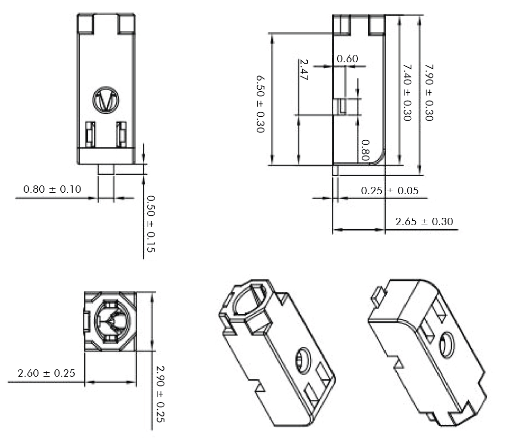 Smd Led Modules For Pcb Terminal Block